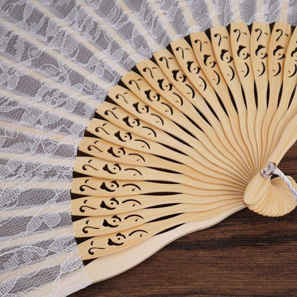 EVENTAIL MARIAGE BLANC - L'Eventail Rouge – Éventail Rouge