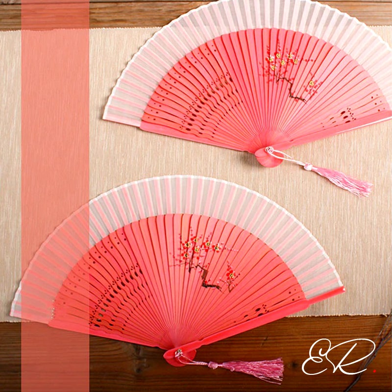 EVENTAIL CORAIL - L'Eventail Rouge – Éventail Rouge